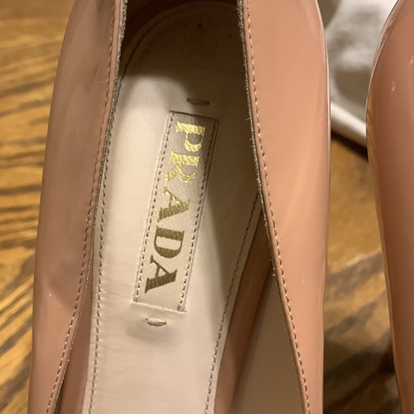 Prada | Shoes | Prada Authentic Heels With Platform Size 4 Beautiful ...